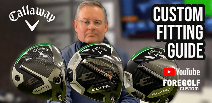 NEW FOR 2025 Callaway Elyte Driver Custom Fitting Guide | Youtube ...